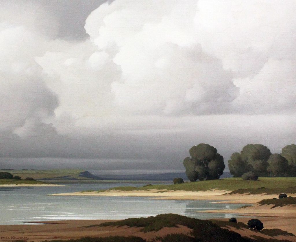 NUAGES SUR LA LOIRE by Pierre de Clausade – Joanna Cole Fine Art